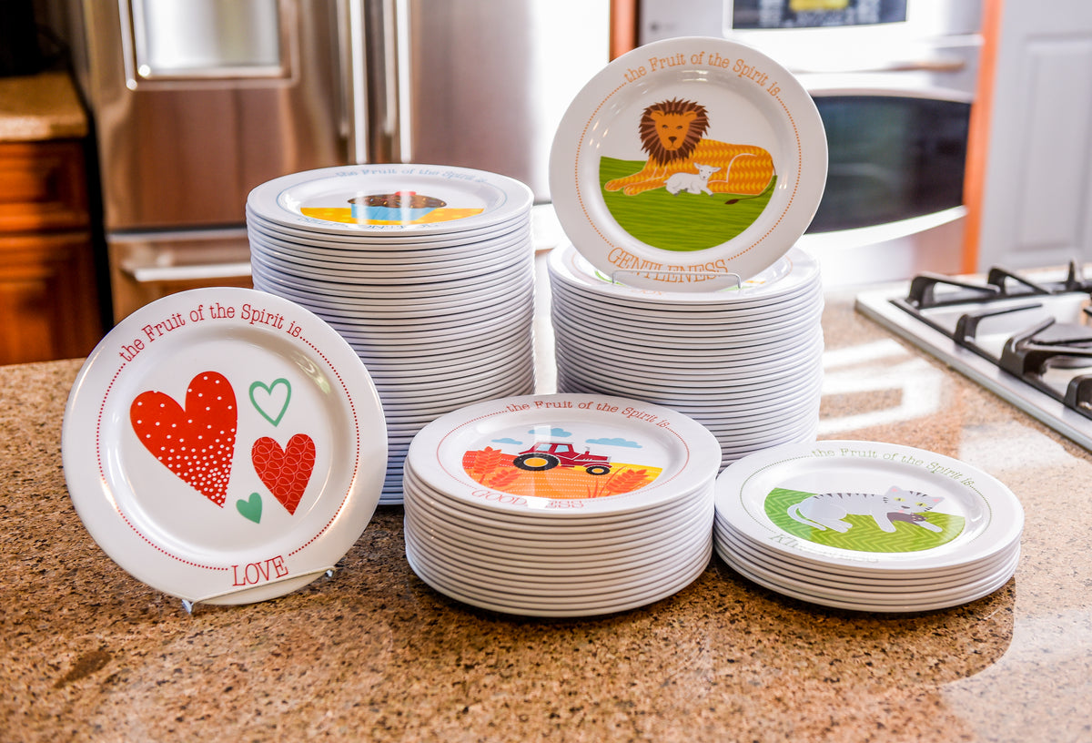 Individual Plates – Fruit-Full Kids