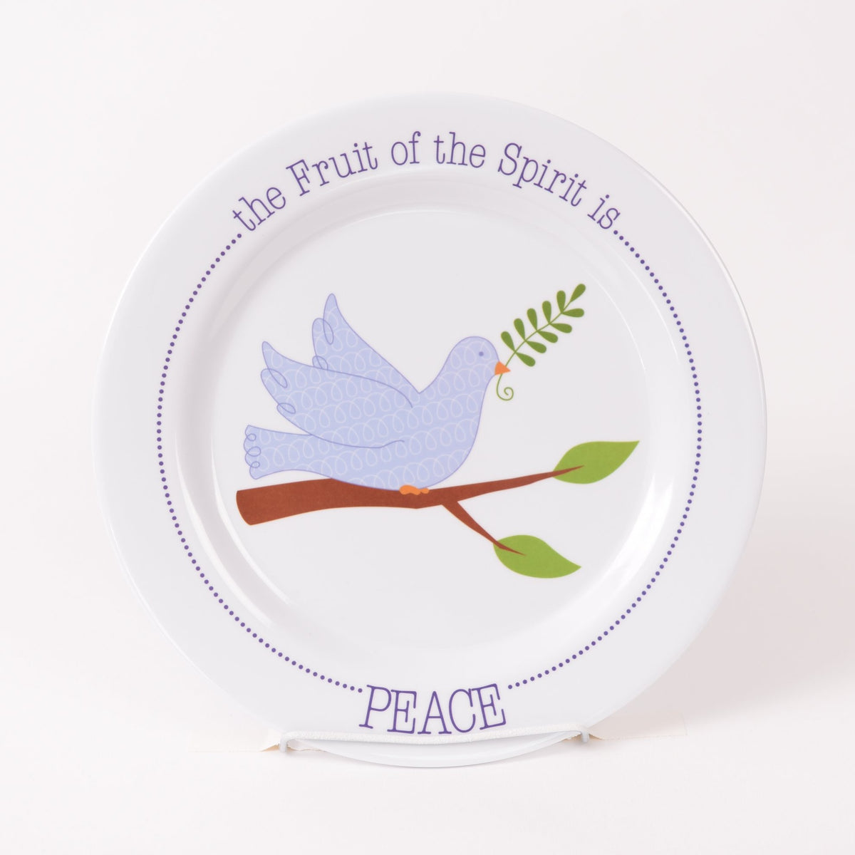 Peace Plate and Bowl Set – Fruit-Full Kids